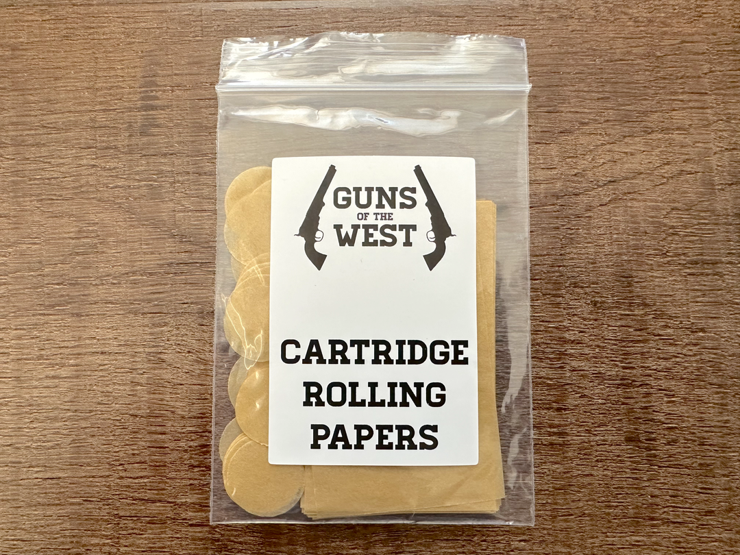 Paper Cartridge Rolling Papers#N#– Guns of the West